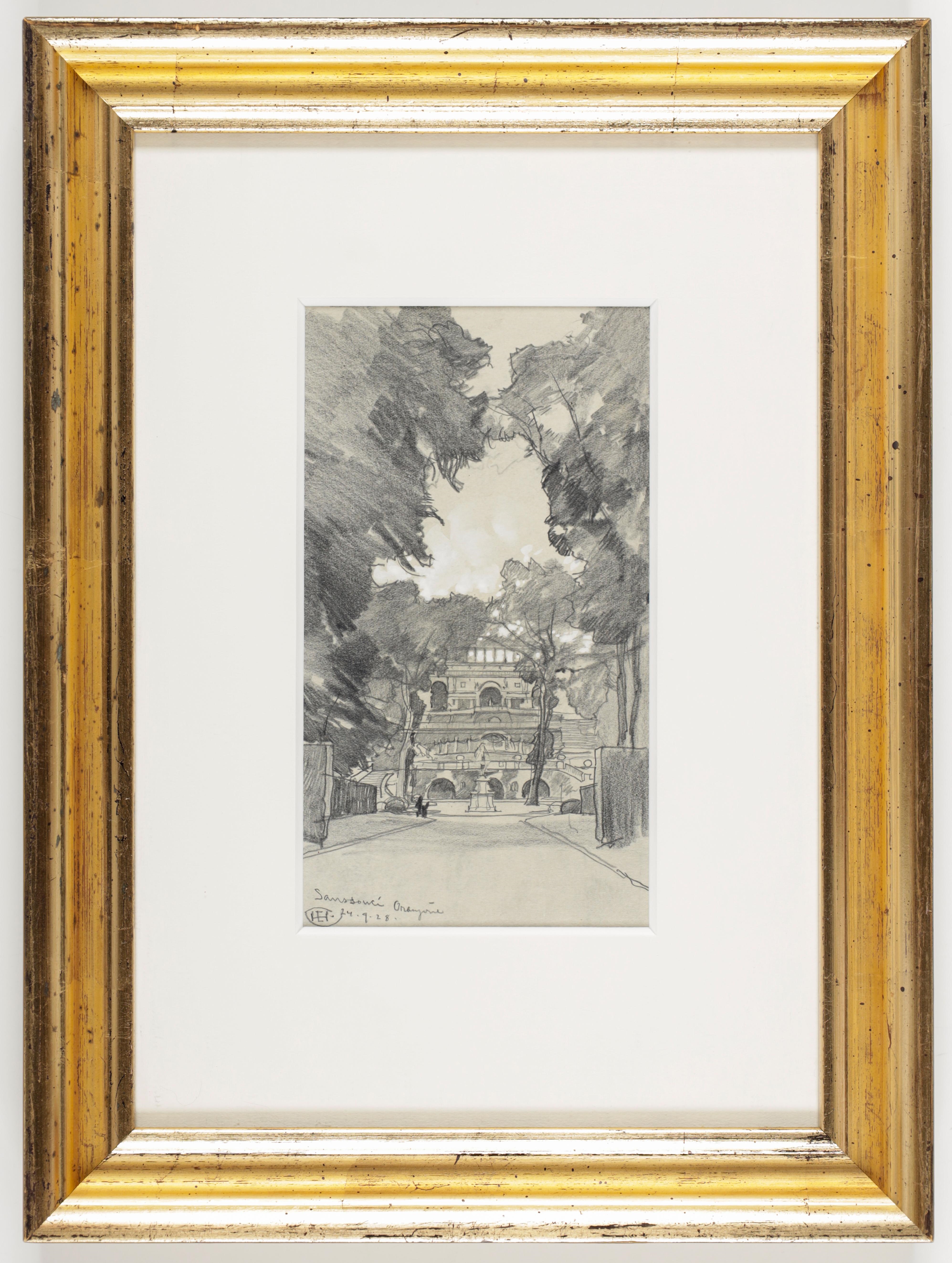 Edward Harrison Compton | Das Orangerieschloss in Sanssouci (1928 ...