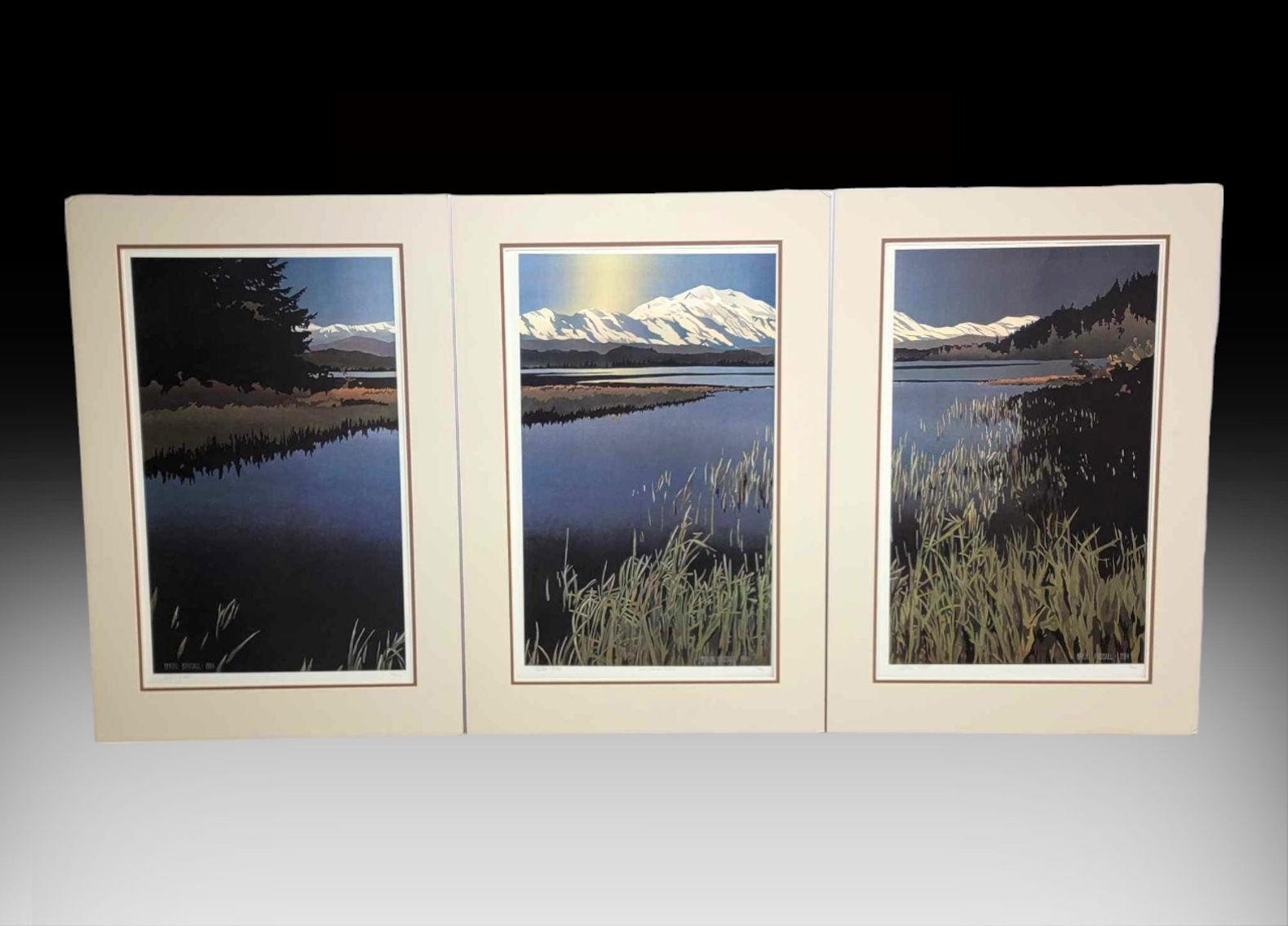 Byron Birdsall | Summer Mountain Triptych | MutualArt