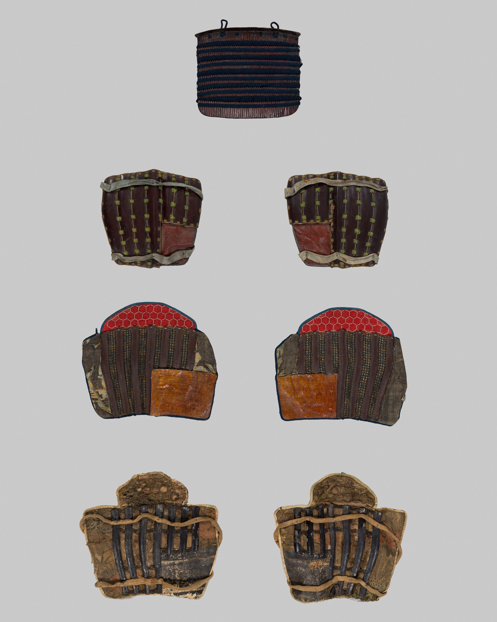 Group of Seven | A GROUP OF SEVEN ARMOR PIECES | MutualArt