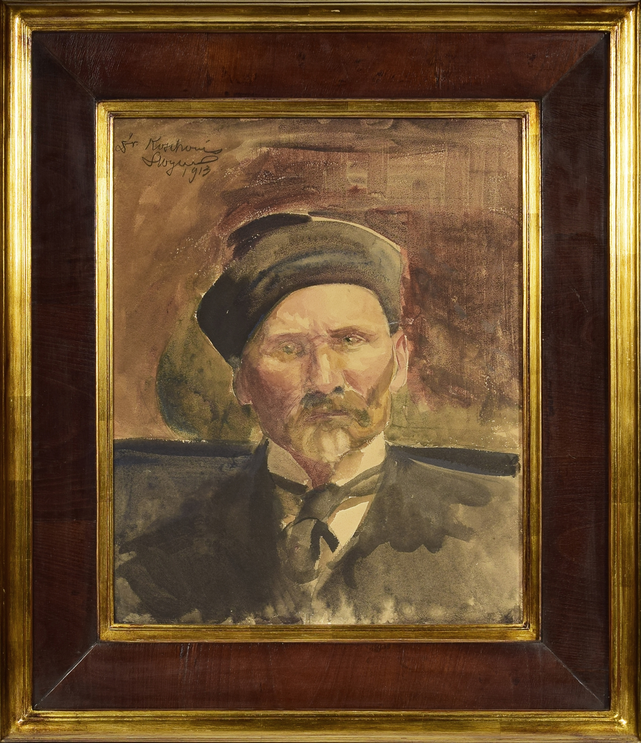 Leon Wyczolkowski | Autoportret (1913) | MutualArt