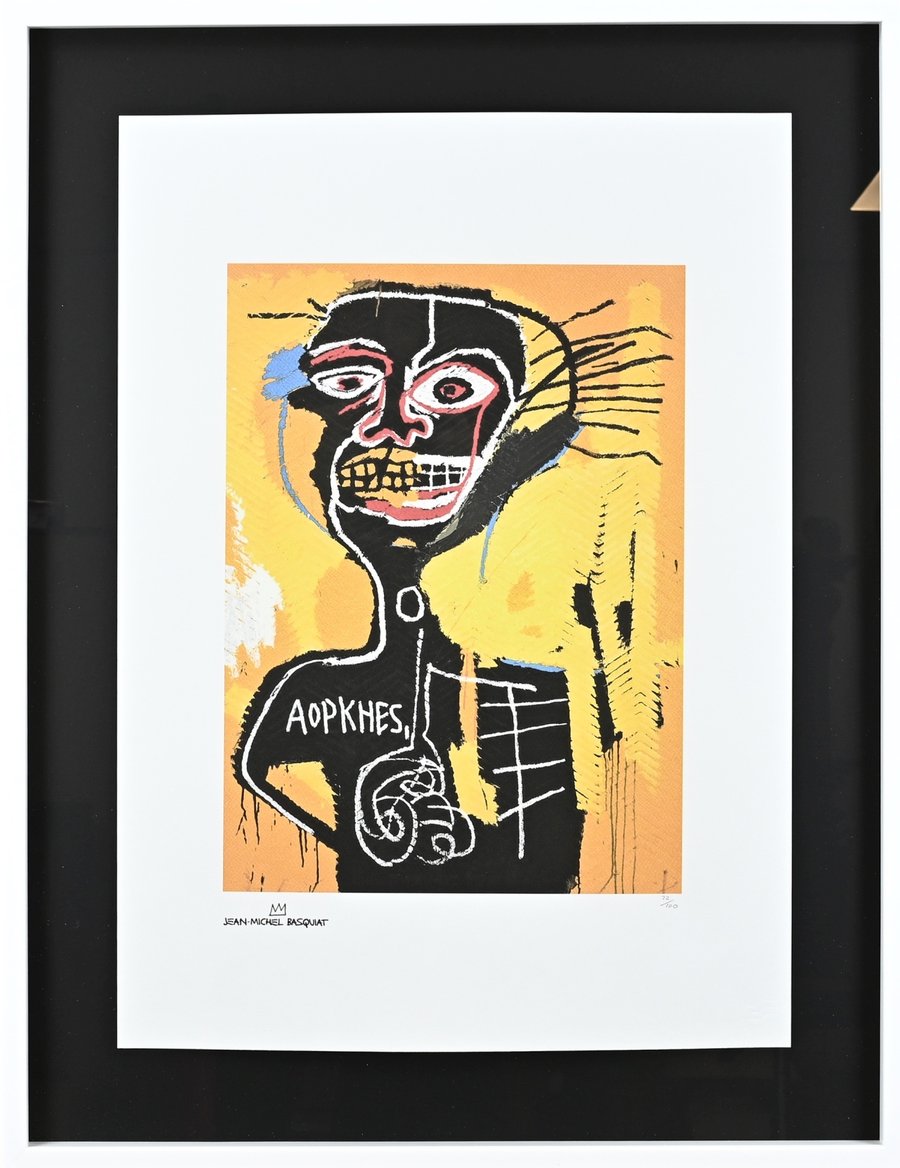 Jean-Michel Basquiat | Untitled (Yellow Tar and Feathers) (1982 ...