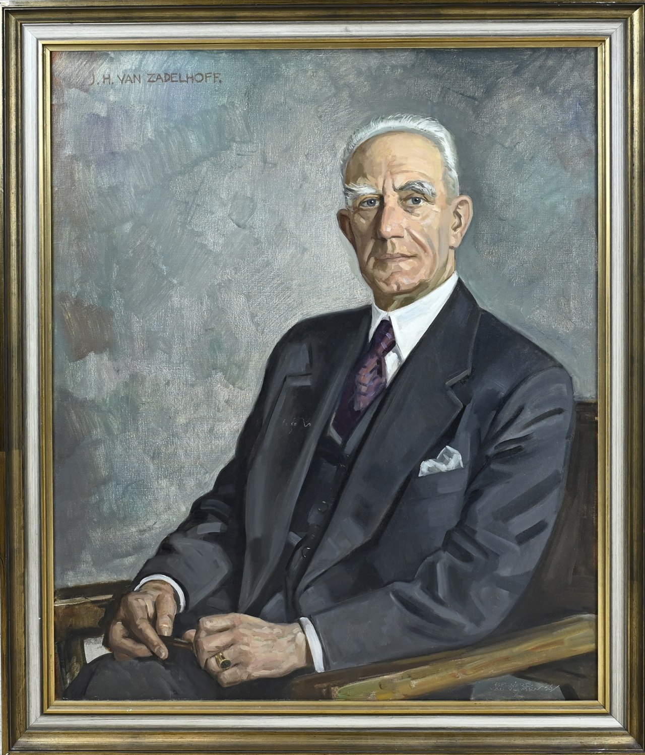 Bernard van Vlijmen | Portret | MutualArt