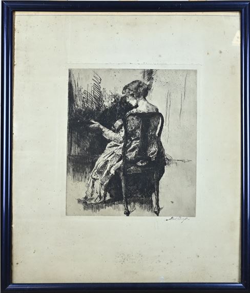 Albert Roelofs | Tjieke Roelofs reading | MutualArt