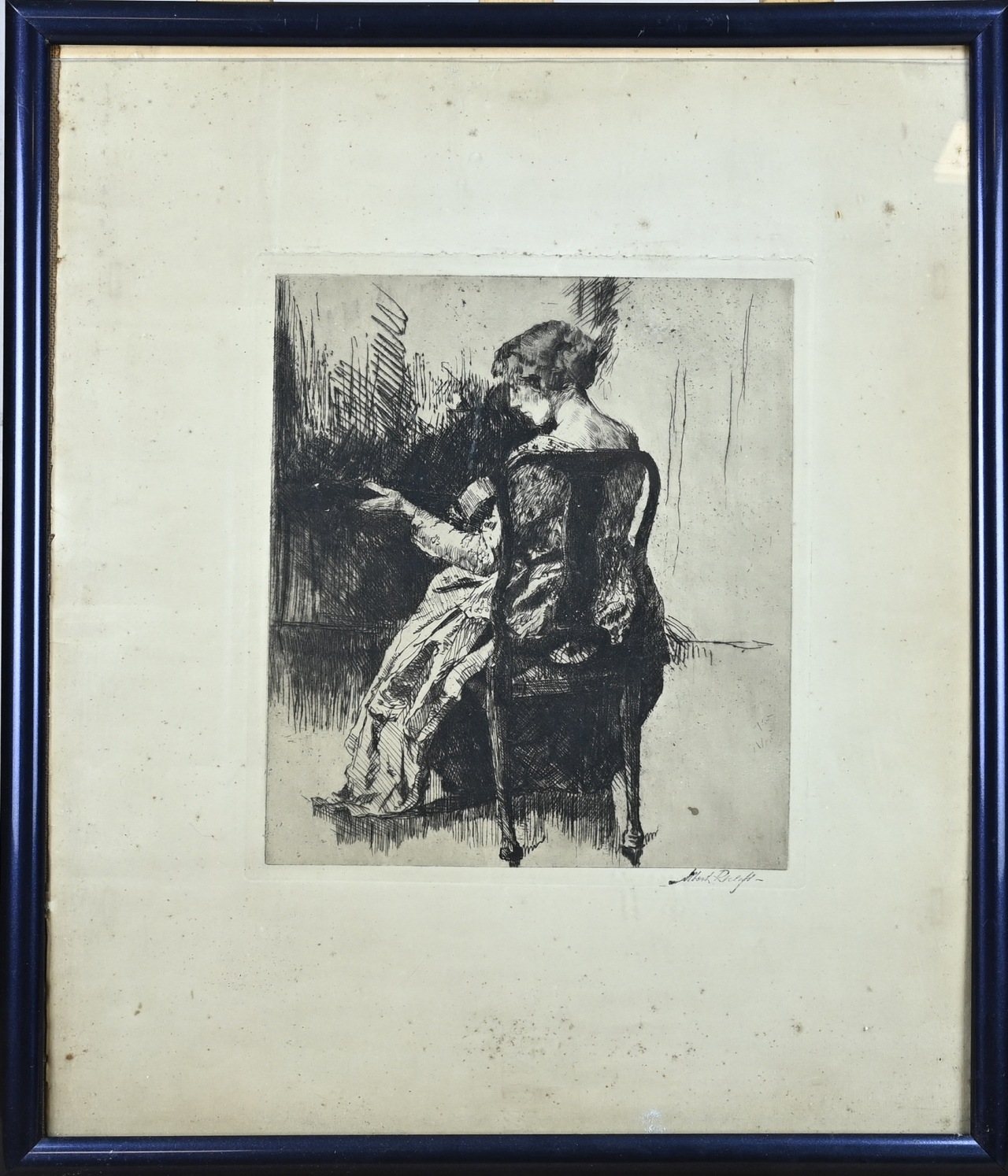 Albert Roelofs | Tjieke Roelofs reading | MutualArt