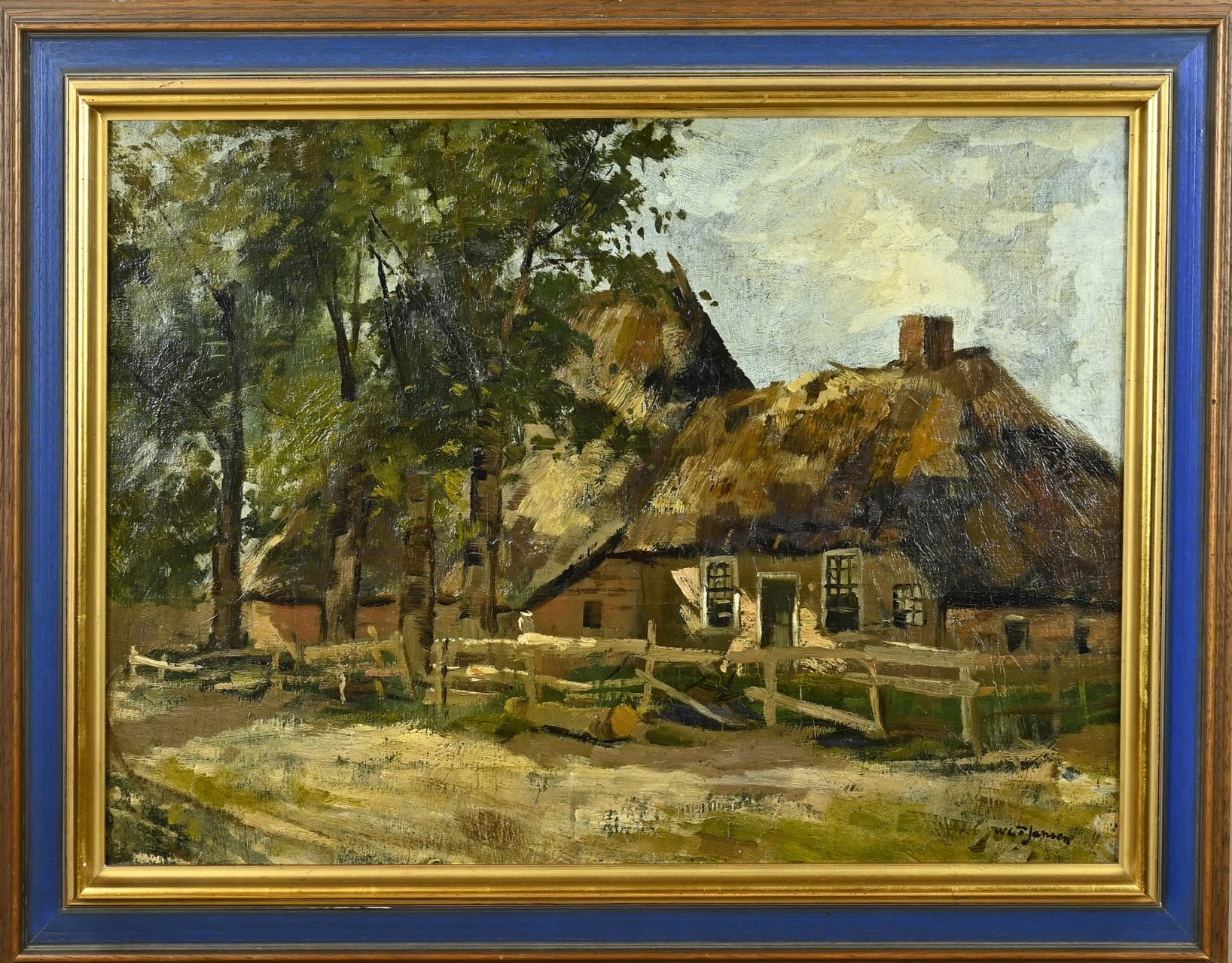 Willem George Frederik Jansen | Drentse boerderij | MutualArt