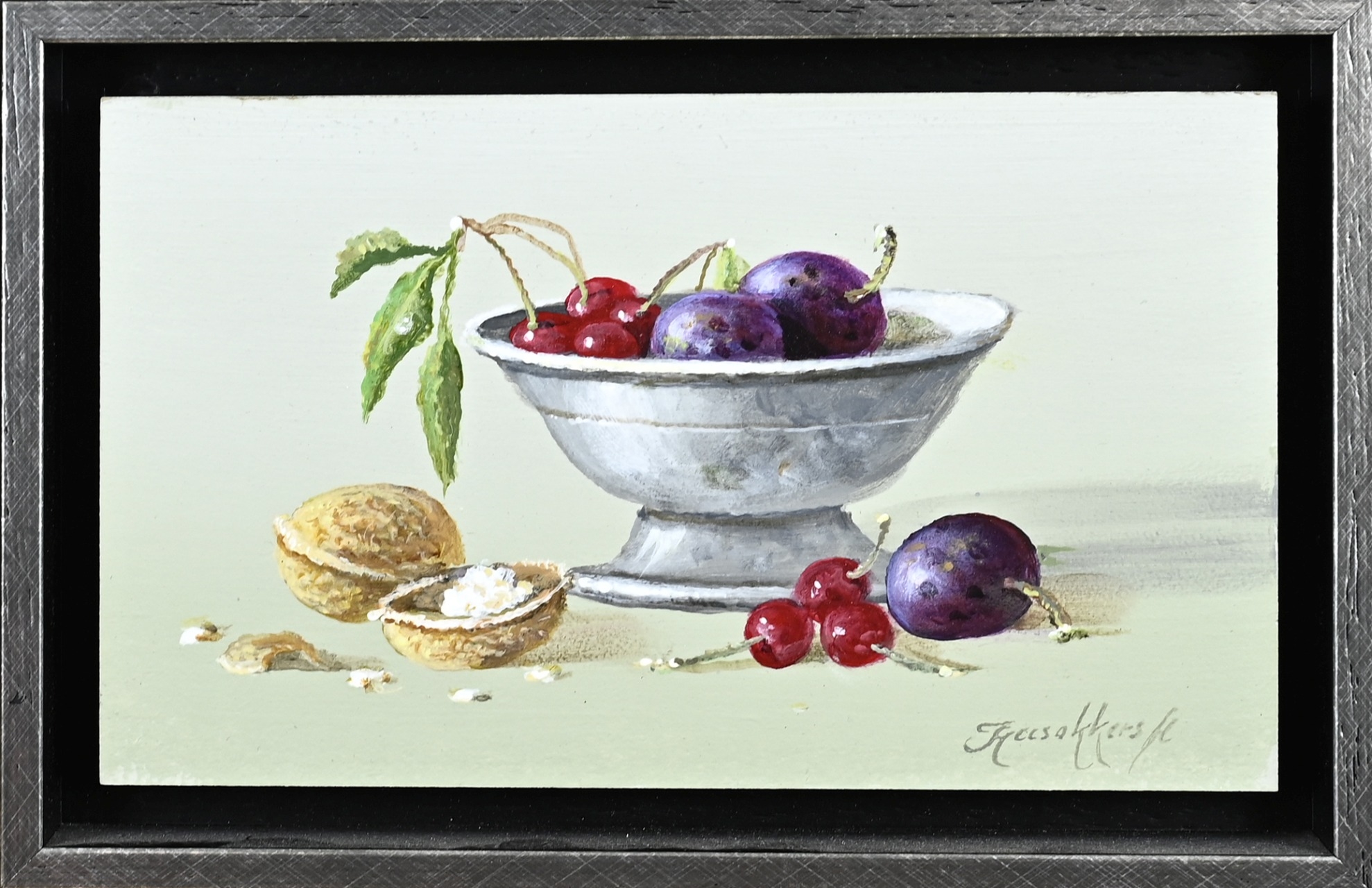 Thomas F. Heesakkers | Fruit stilleven (1946) | MutualArt