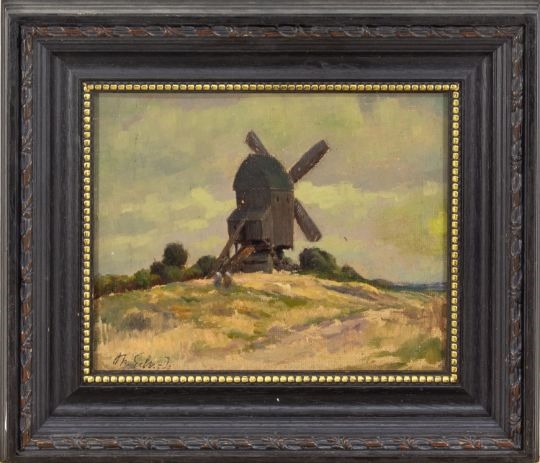 Theodor Schultze-Jasmer | Bockwindmühle an der Ostsee | MutualArt