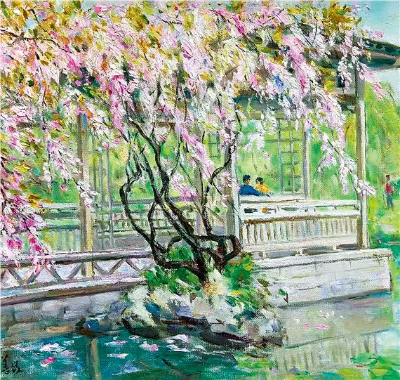 Hu Shan-yu | Spring in Huagang (1979) | MutualArt