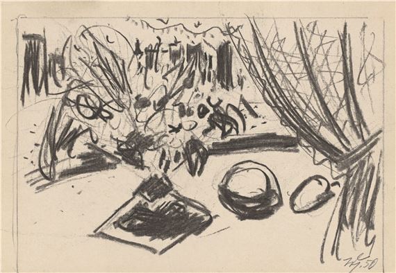 Werner Heldt | ”Stilleben am Fenster”. | MutualArt