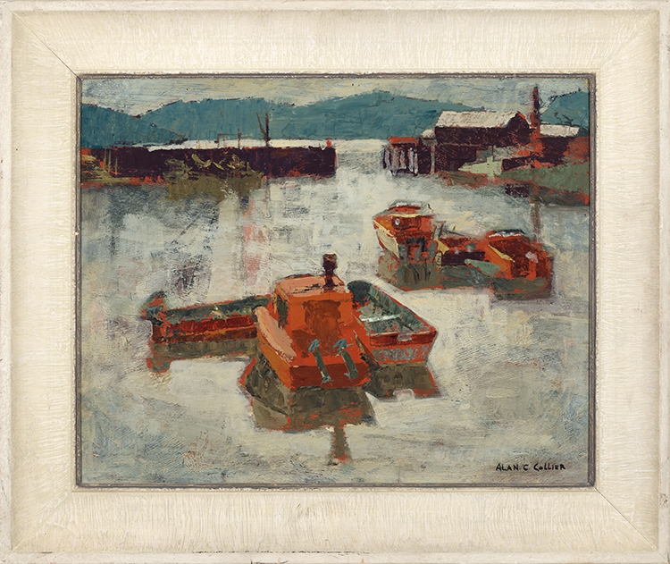 Alan Caswell Collier | Valdez Harbour, Alaska (1960) | MutualArt