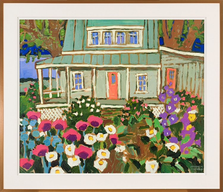 Claude A. Simard | Le vieux cottage (1993) | MutualArt