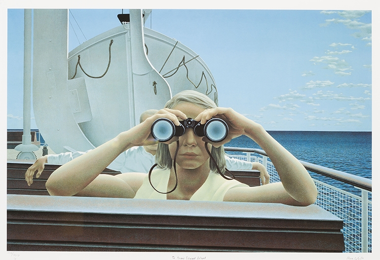 Alex Colville | Chaplain (1991) | MutualArt