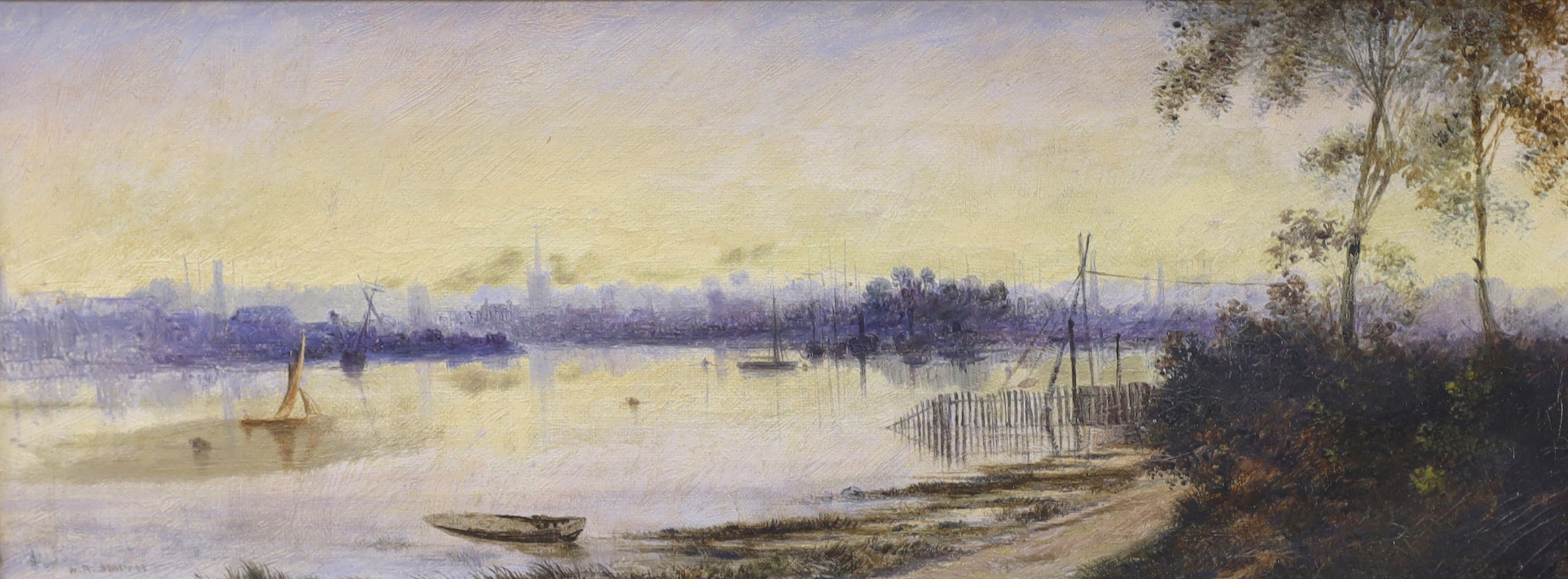 Francis E. Jamieson | Panoramic river landscape (1919) | MutualArt