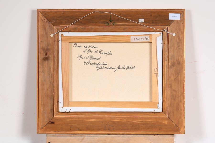 Michel Hermel | The Arc de Triomphe in winter | MutualArt