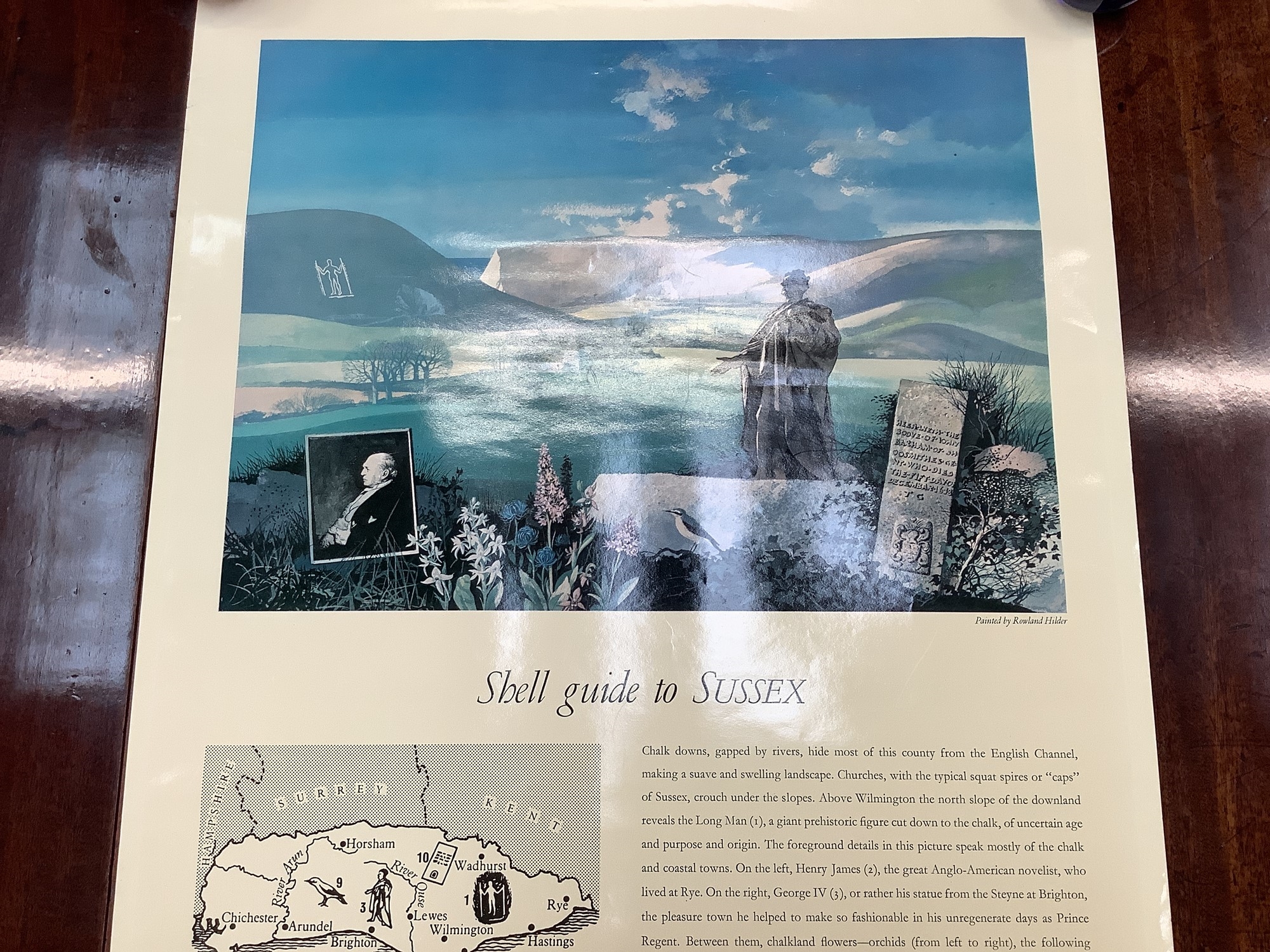 Rowland Hilder | Shell Guide to Sussex | MutualArt