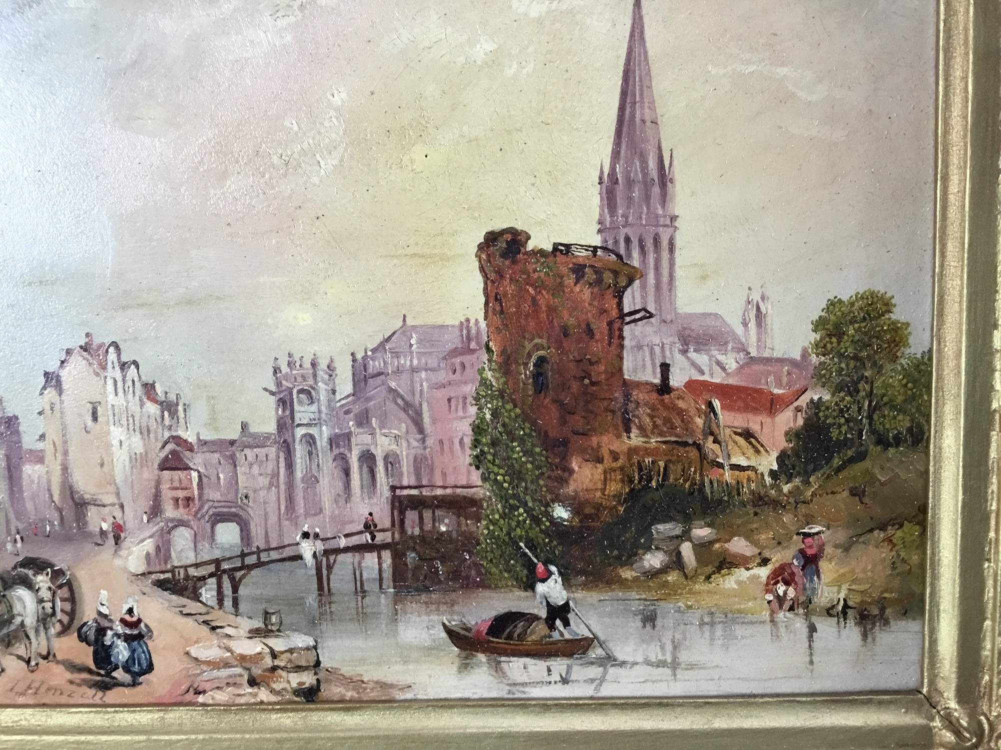 Isaac Henzell | City Scene | MutualArt