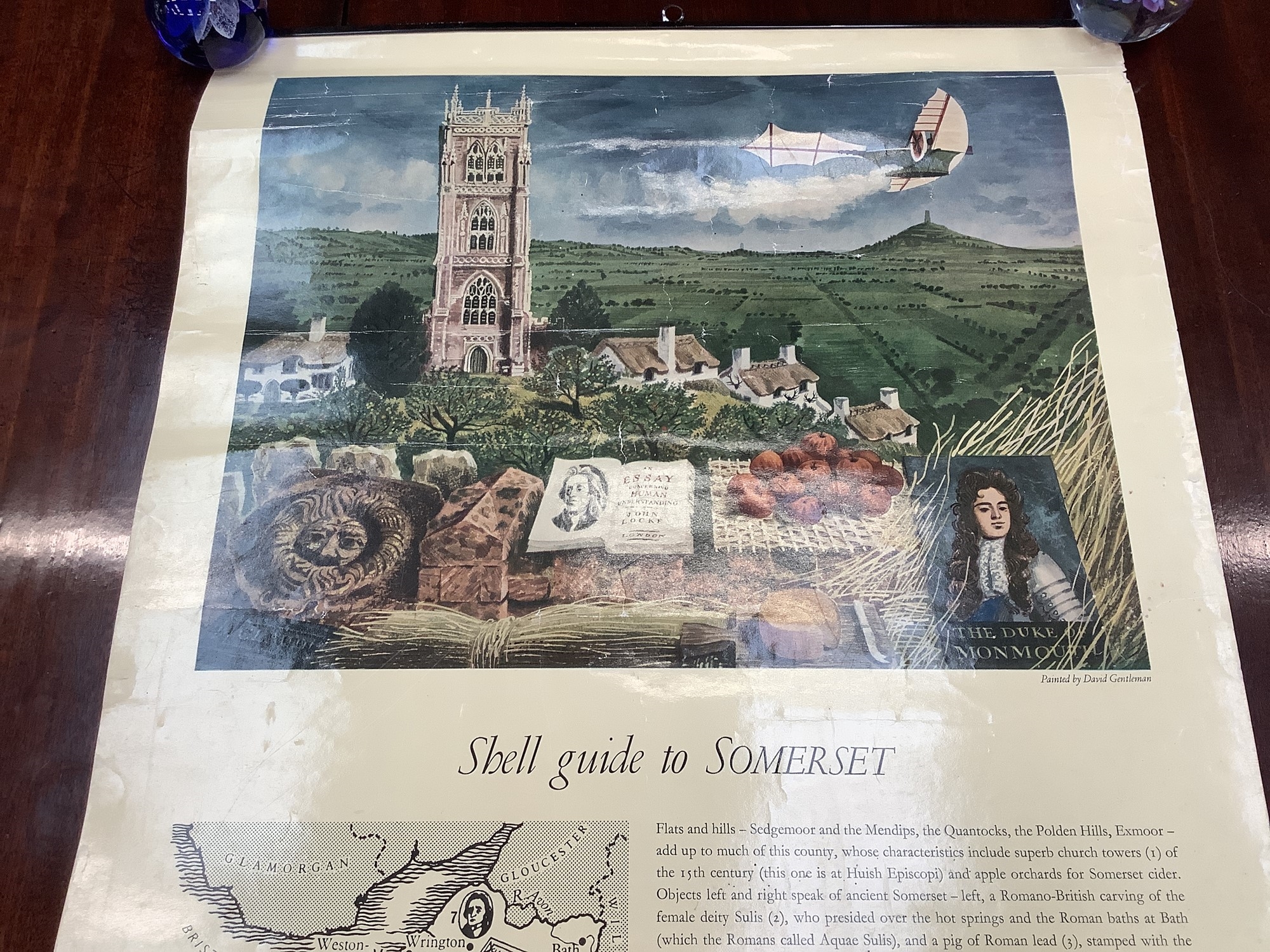 David Gentleman | Shell Guide to Somerset | MutualArt