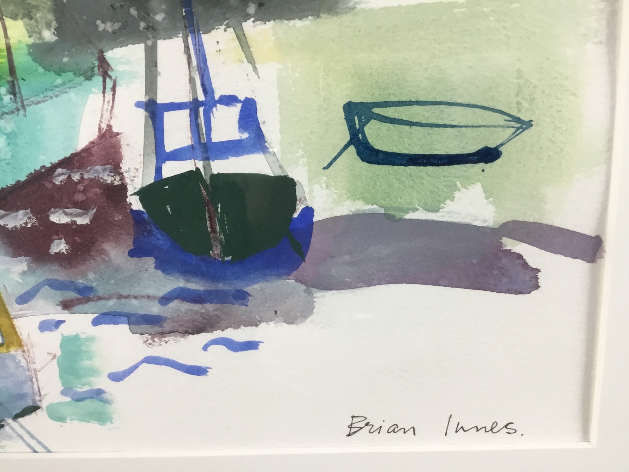 Brian Innes | St Ives Harbour | MutualArt