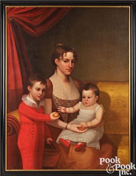 Abraham G. D. Tuthill | Abraham Tuthill, oil on canvas portrait | MutualArt
