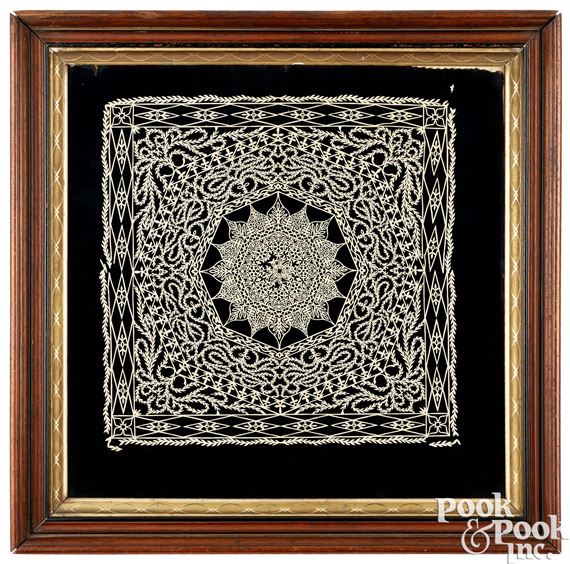 Pennsylvania School | Elaborate Pennsylvania paper cutout geometric ...