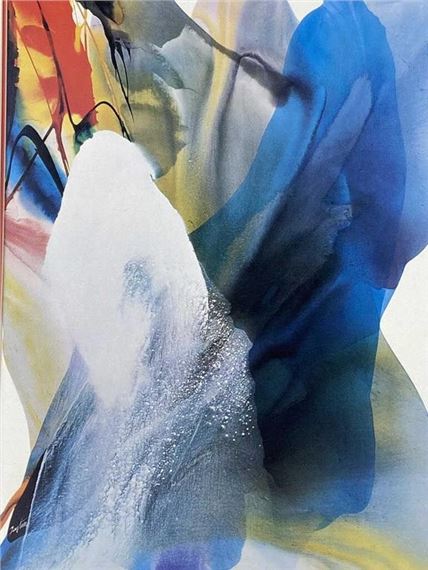 Paul Jenkins | Paul Jenkins Phenomena Graced By Three Print (Circa 1990 ...