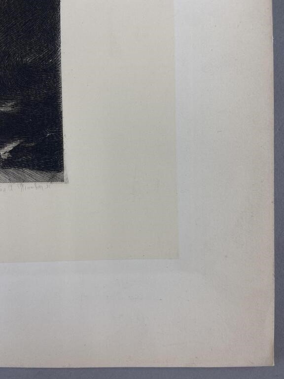 John Singer Sargent | Ellen Terry as Lady Macbeth Etching (1895 ...