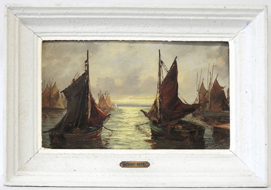 Albert Bern | Leaving for fishing | MutualArt