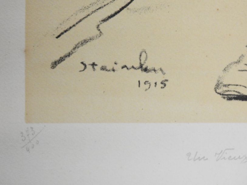 Theophile Alexandre Steinlen | Un vieux de la Vieille (1915) | MutualArt