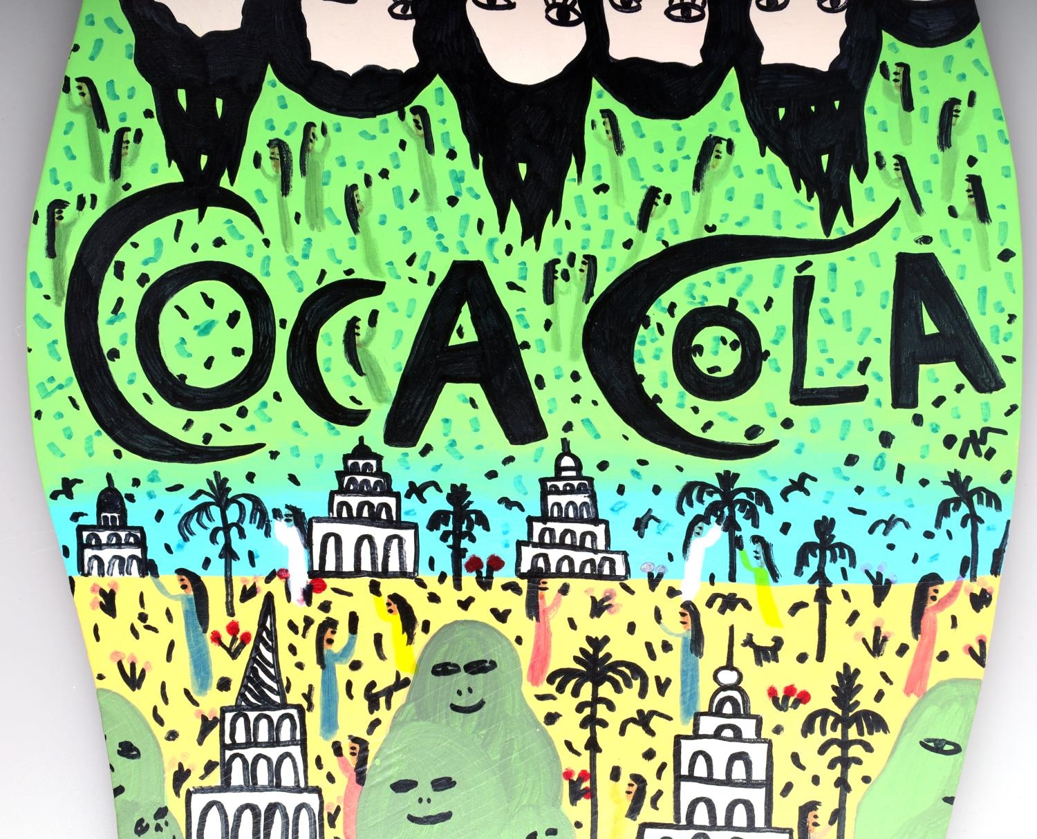 Howard Finster | HOWARD FINSTER FOLK ART COCA COLA SCULPTURE (1980 ...