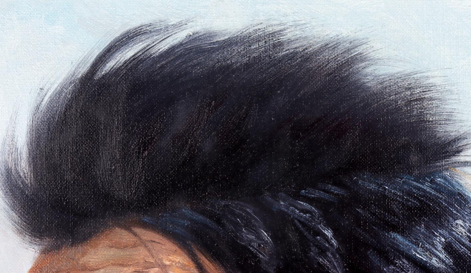 Greg Perillo | GREGORY PERILLO ORIGINAL PAINTING APSAROKE CHIEF | MutualArt