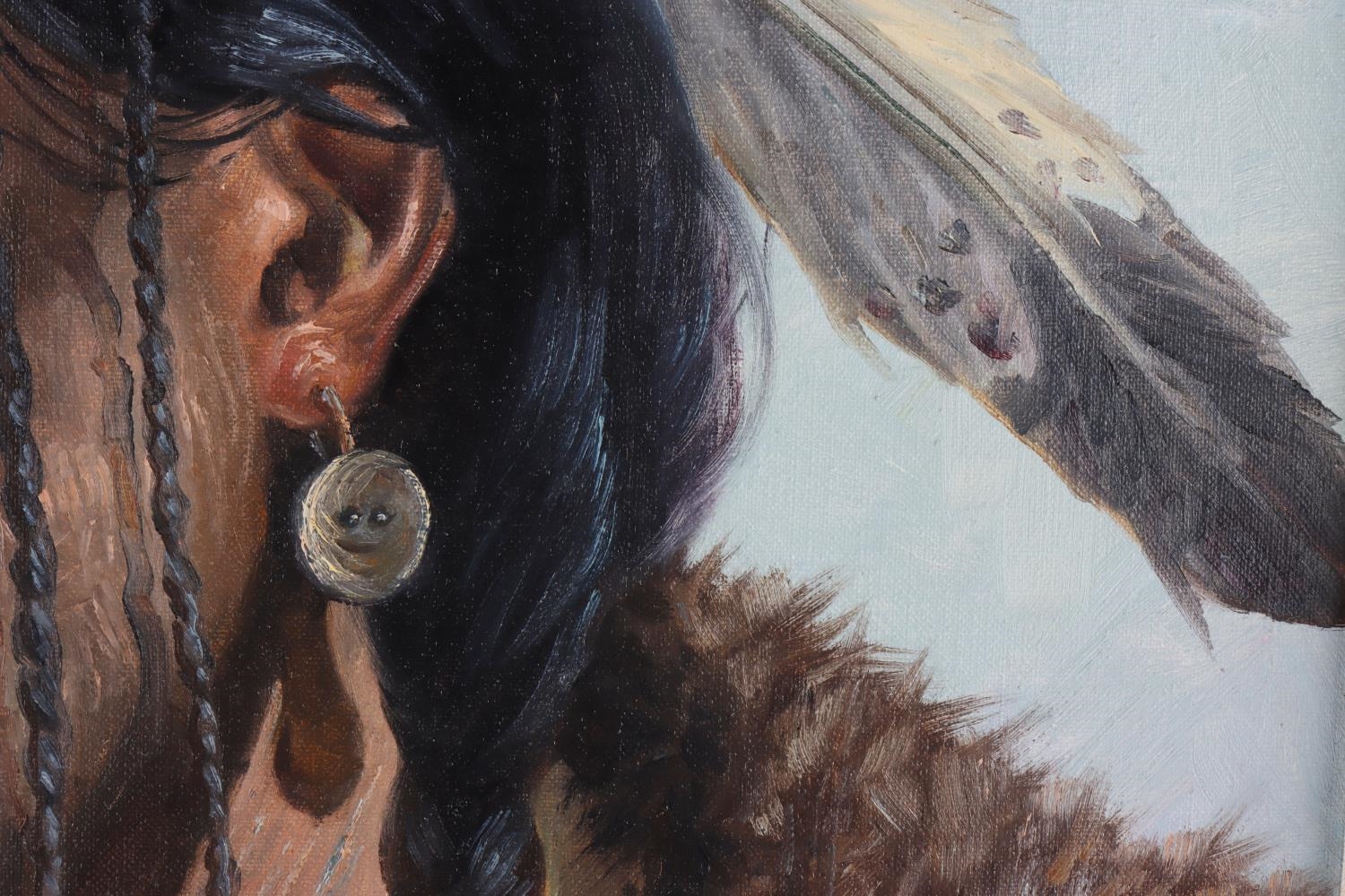 Greg Perillo | GREGORY PERILLO ORIGINAL PAINTING APSAROKE CHIEF | MutualArt