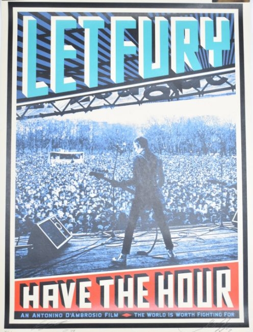 Shepard Fairey | Let Fury Have The Hour | MutualArt
