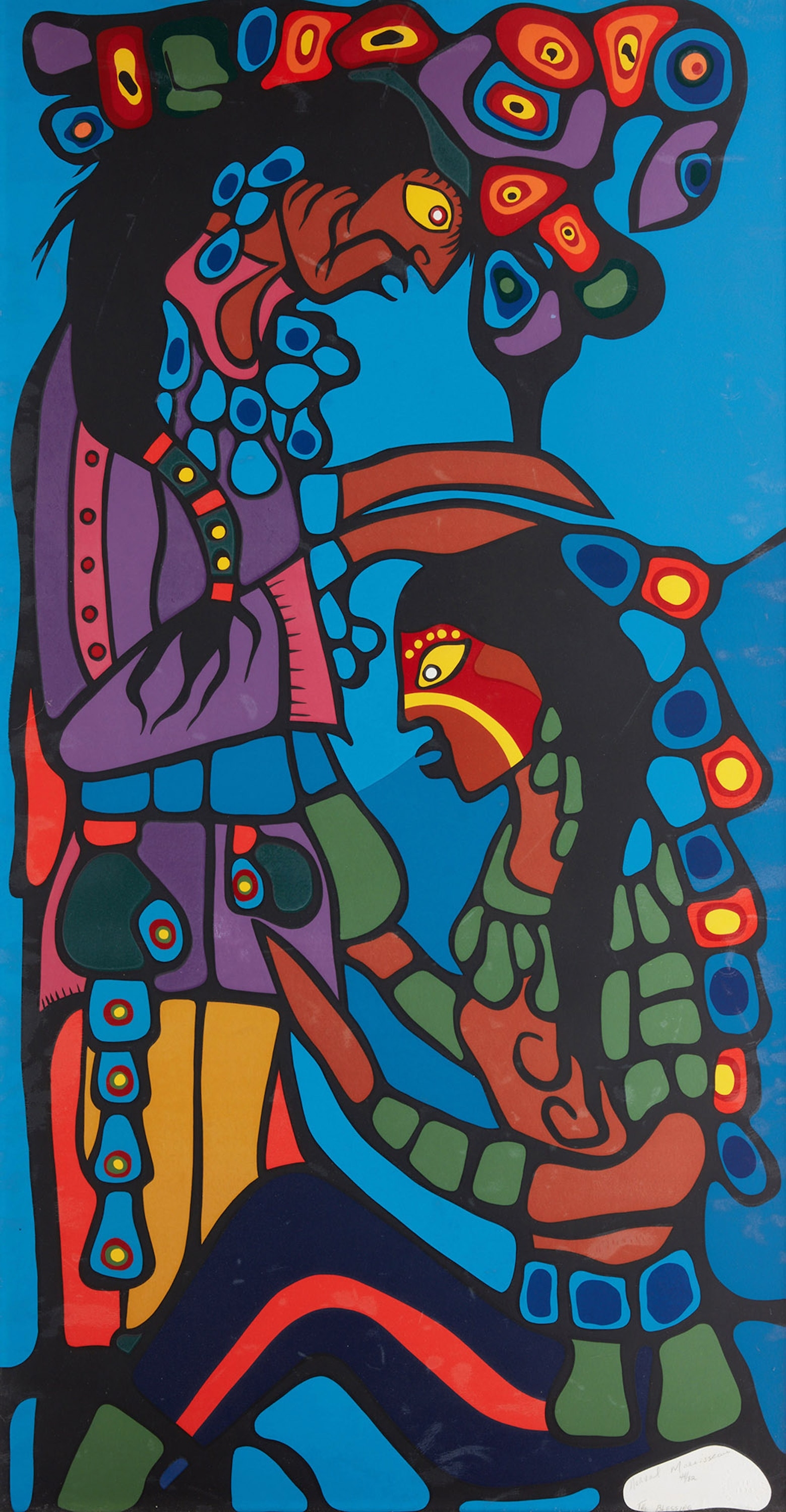 Norval Morrisseau | The Blessing | MutualArt
