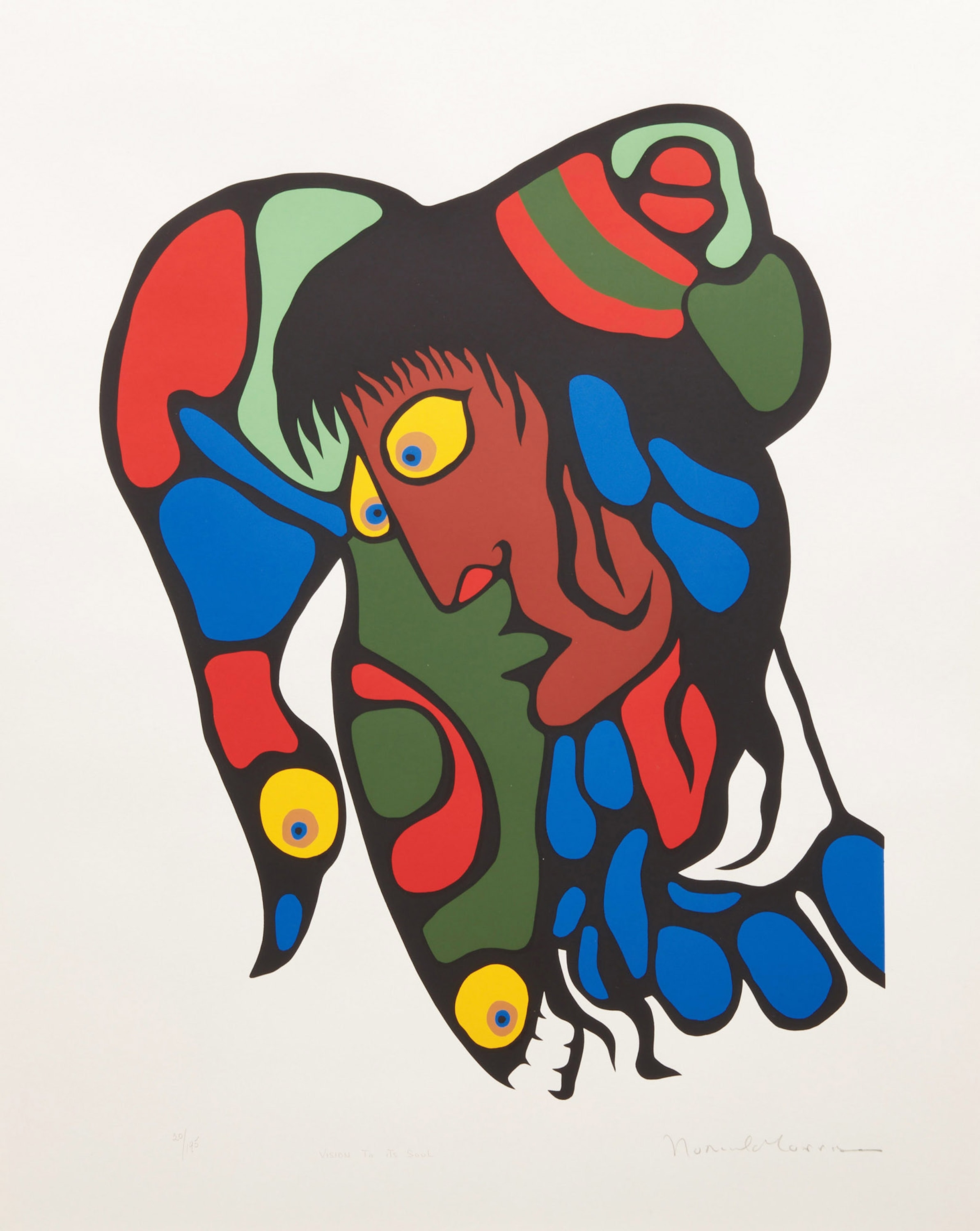 Norval Morrisseau | Astral Children Community;Vision to its Soul;A ...