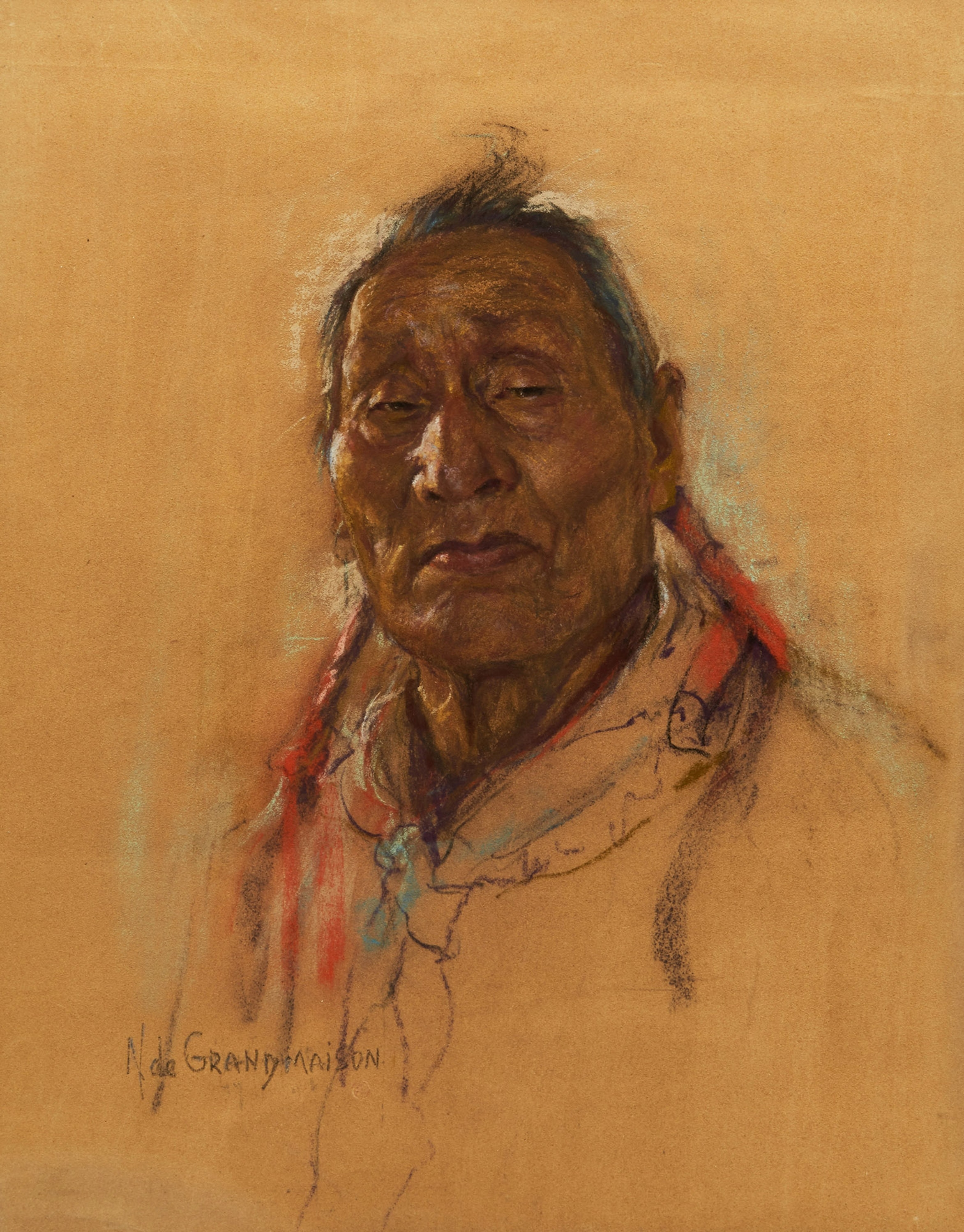Nicholas de Grandmaison | Chief Joseph Heavy Shield | MutualArt