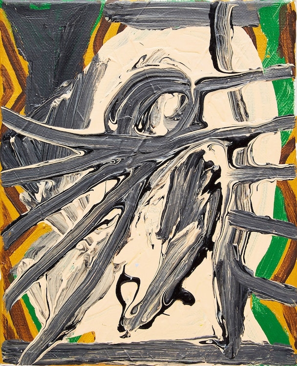 Patrick Cruz | Hummingbird Riding on a Centipede (2012) | MutualArt