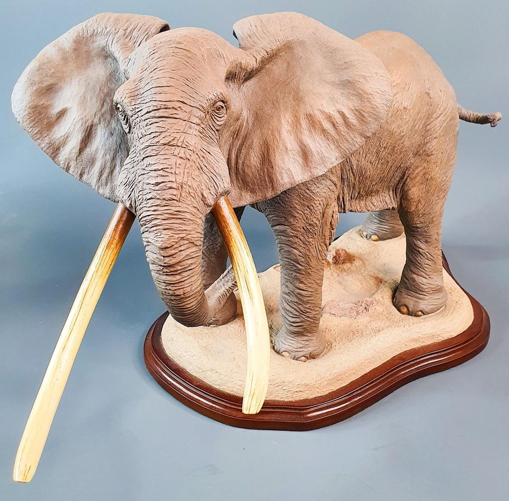 Jackie Noakes | STATUE OF A ELEPHANT NAME SHINGWEDZI | MutualArt