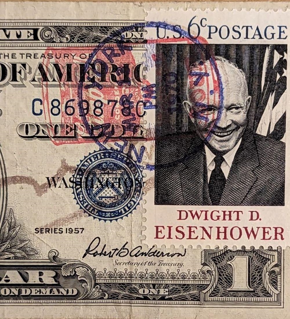 Andy Warhol | 1 Dollar Bill Hand Signed Andy Warhol (1957) | MutualArt