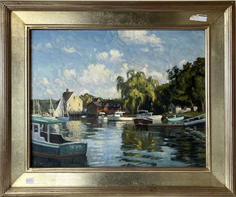 Ken Knowles | Ken Knowles (contemporary) oil on board | MutualArt