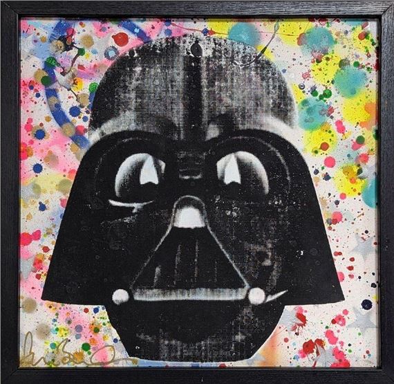 Shane Bowden | Shane Bowden Original Darth Vader Canvas | MutualArt