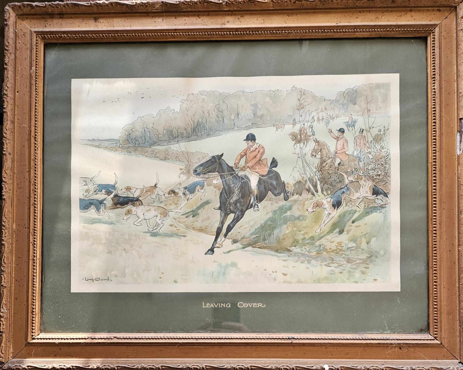 Lionel Edwards | Leaving Cover (Early 20th Century) | MutualArt