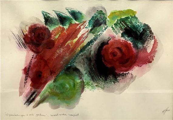 Barbara Hogg | Barbara Hogg Mixed Media Monoprint | MutualArt