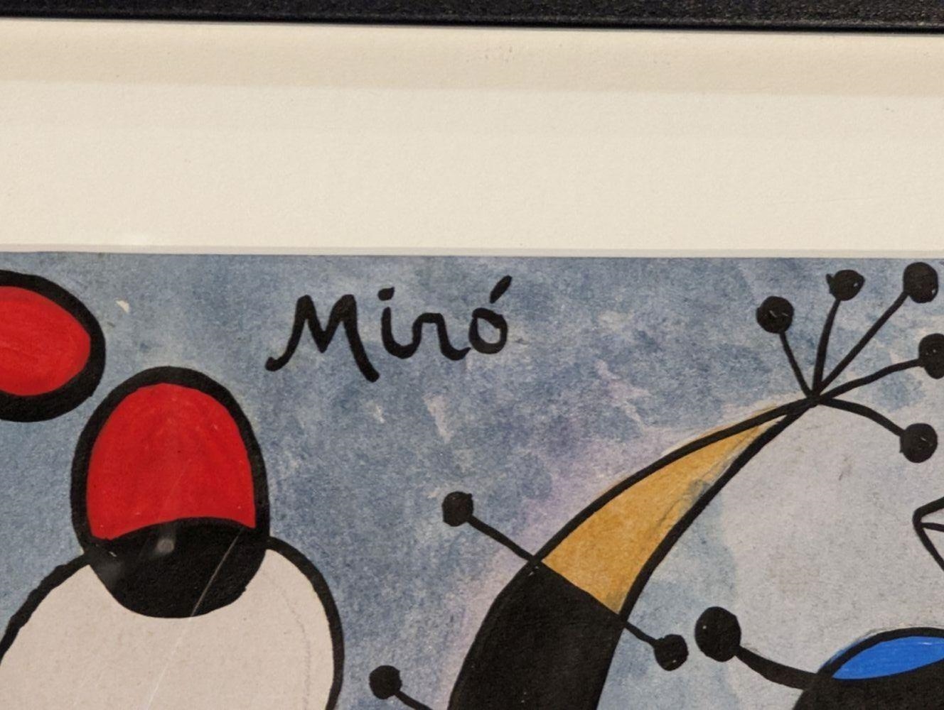 Joan Miró | Original in the Manner of Joan Miro | MutualArt