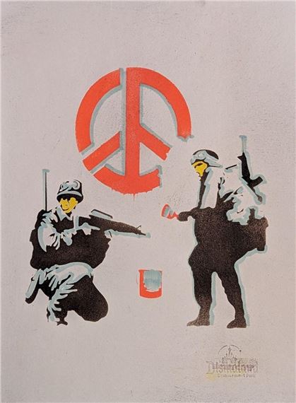Banksy | Rare Banksy CND Dismaland Lithograph | MutualArt