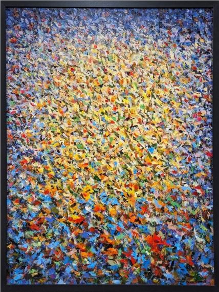 Lee Kasner | Original in Manner of Lee Kasner 48 x 36 | MutualArt