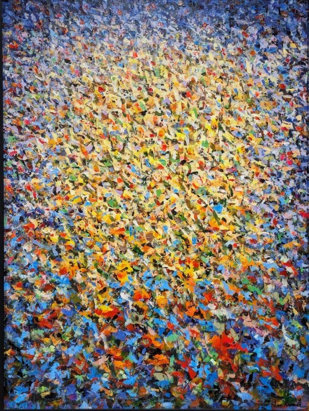Lee Kasner | Original in Manner of Lee Kasner 48 x 36 | MutualArt