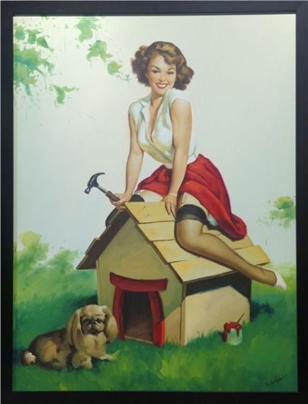 Joyce Ballantyne | Original in Manner of Joyce Ballentyne 48 x 36 | MutualArt