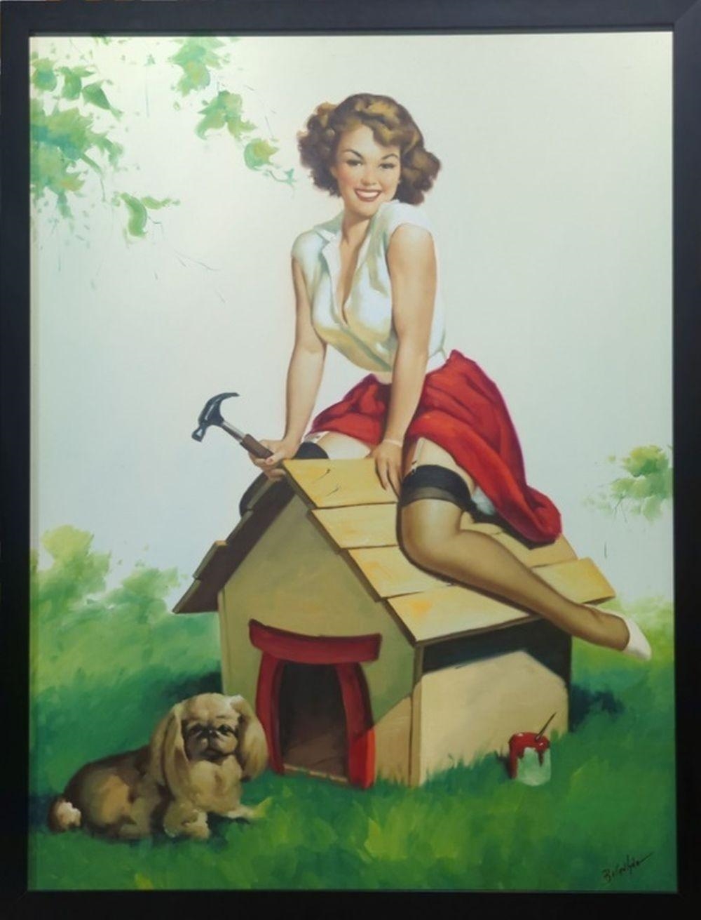 Joyce Ballantyne | Original in Manner of Joyce Ballentyne 48 x 36 ...