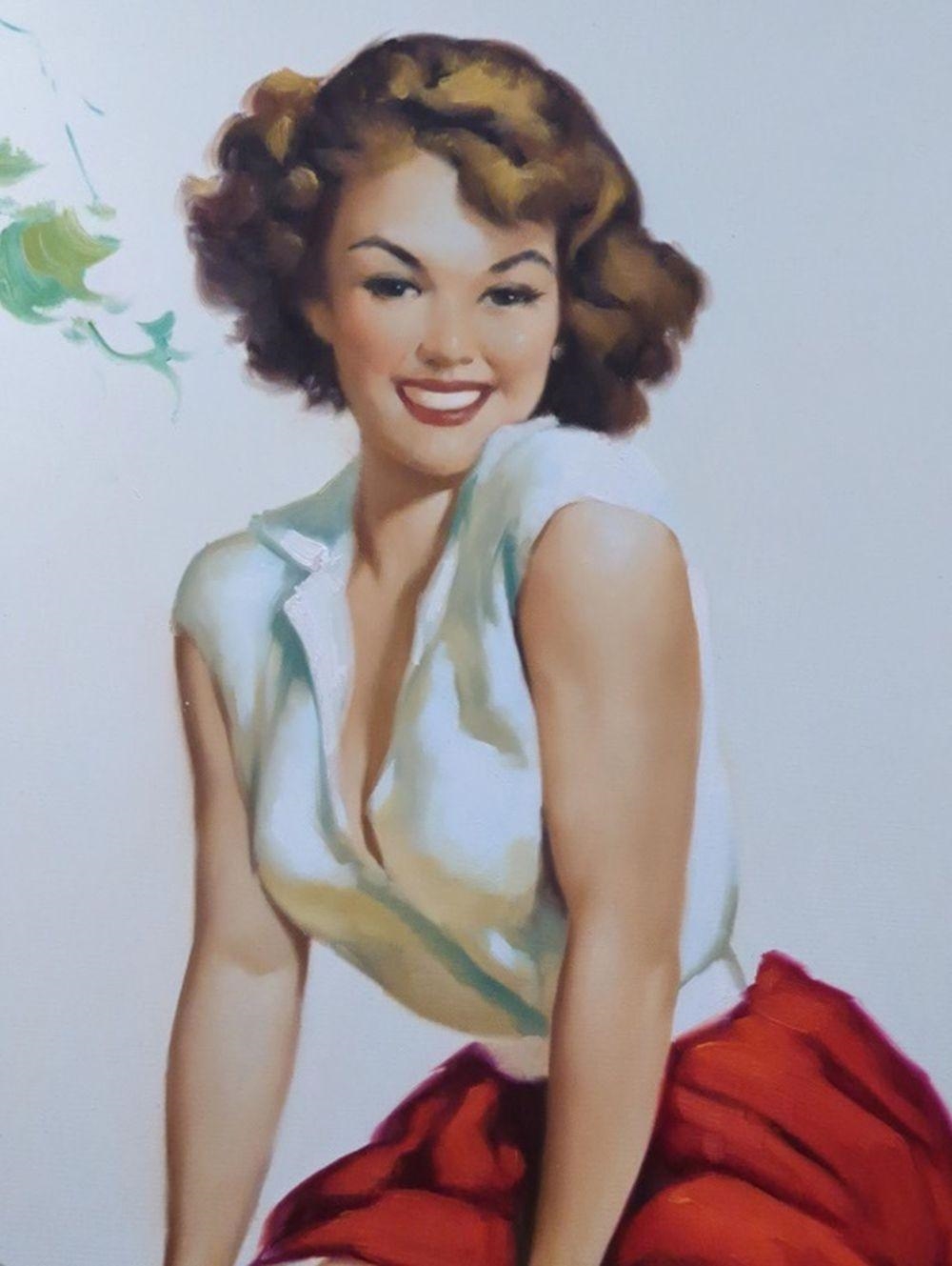 Joyce Ballantyne | Original in Manner of Joyce Ballentyne 48 x 36 ...