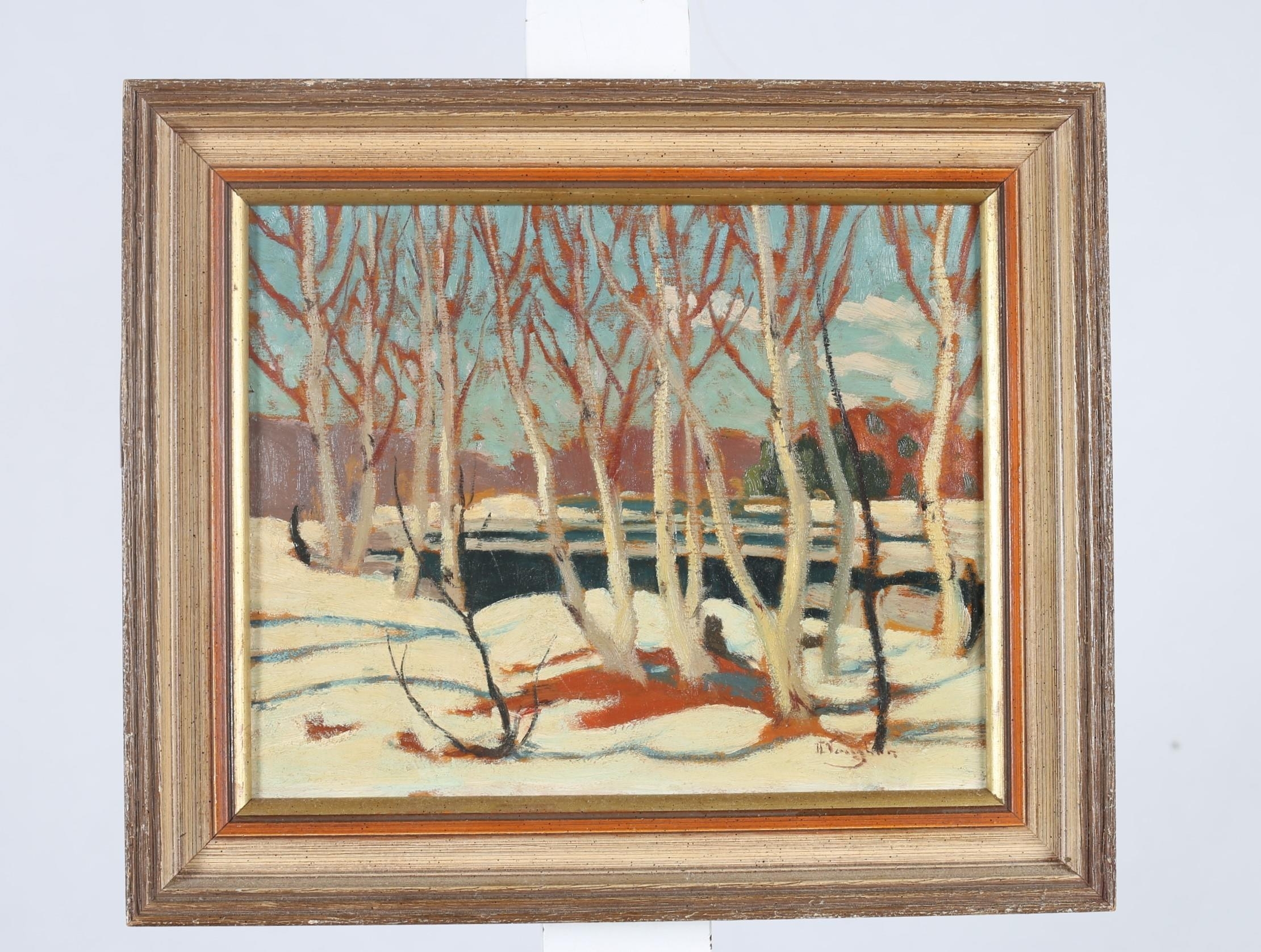 Edward H. Vaughan | Winter Landscape | MutualArt